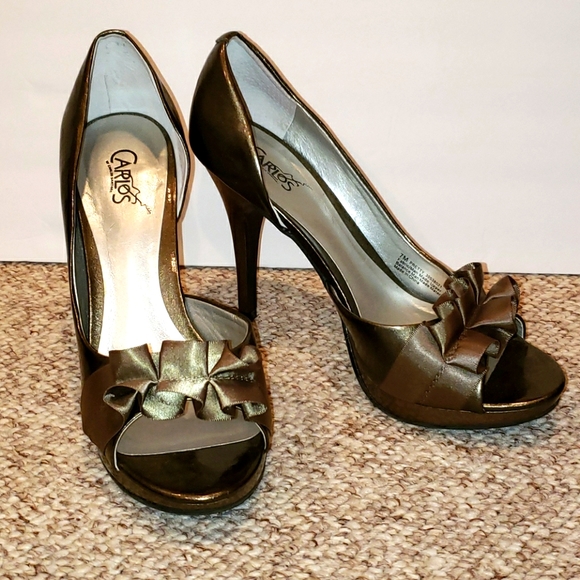 Carlos by Carlos Santana | Shoes | Carlos High Heel Ruffle Pumps | Poshmark
